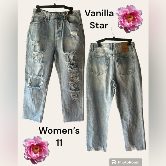 Vanilla Star | Jeans | Vanilla Star Jean Woman 1 Distressed High Rise ...